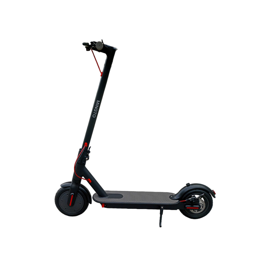 E-Scooter MINGTO M187 - 400W Black - Էլեկտրական ինքնագնաց