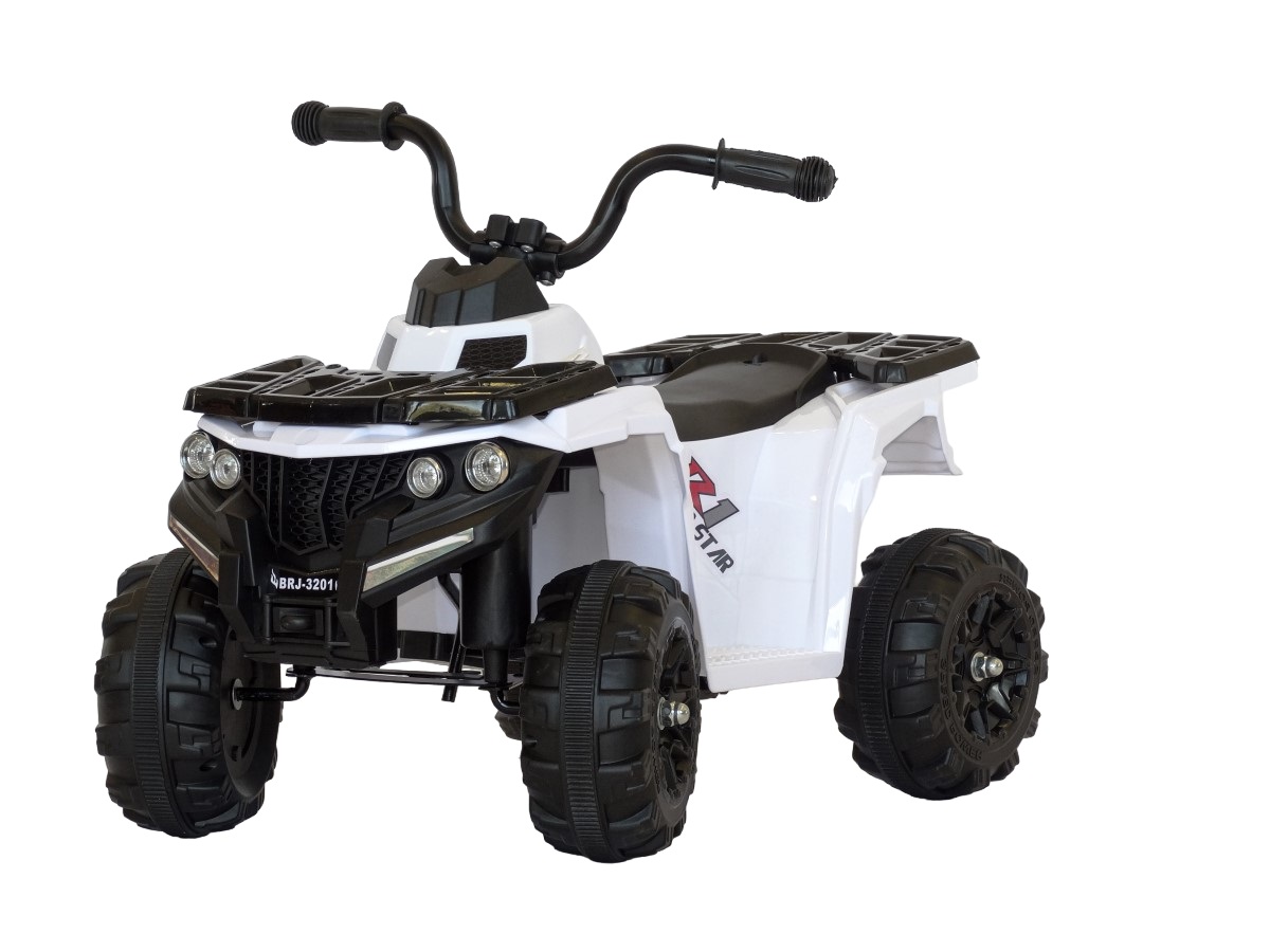 QUAD BIKE E6 WHITE - Մանկական էլեկտրական ավտոմեքենա